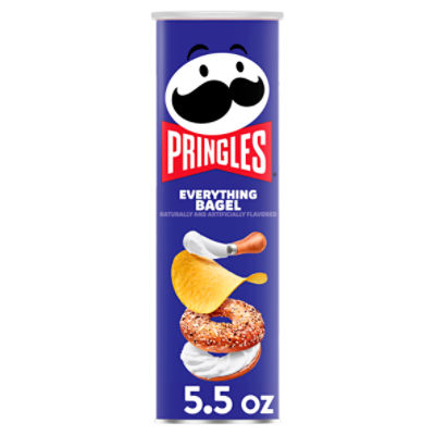 Pringles Everything Bagel Potato Crisps Chips, 5.5 oz - Price Rite