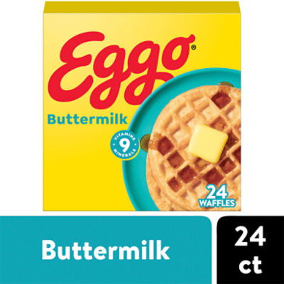 Eggo Buttermilk Frozen Waffles, 29.6 oz, 24 Count