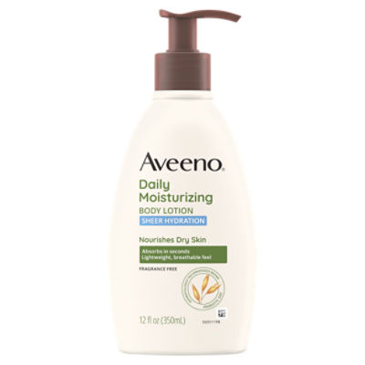 Aveeno Active Naturals Sheer Hydration Daily Moisturizing Lotion, 12 fl oz