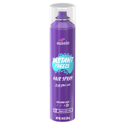 Aussie Instant Freeze Hair Spray, 10 oz