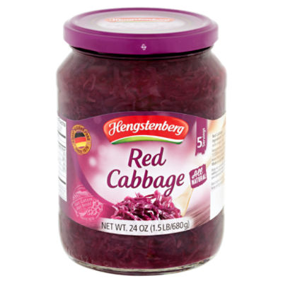 Hengstenberg Red Cabbage, 24 oz - ShopRite