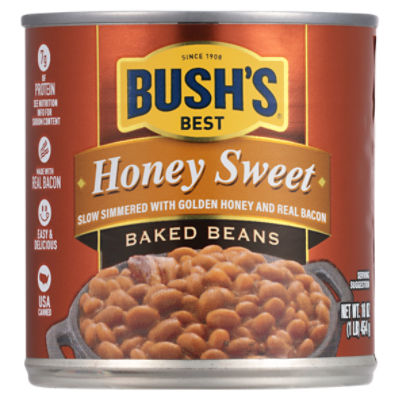 Bush's Honey Sweet Baked Beans 16 oz - ShopRite