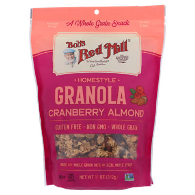 Bob's Red Mill Cranberry Almond Granola, 11 oz - Gourmet
