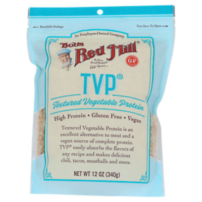 Bob's Red Mill TVP (Textured Vegetable Protein), 12 oz - Fairway