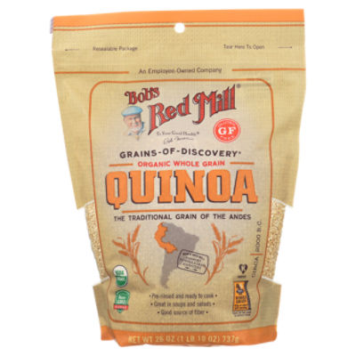 Bob's Red Mill Organic White Quinoa, 26 oz - Fairway