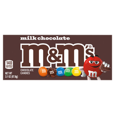 M&M'S Milk Chocolate Candy Theater Box