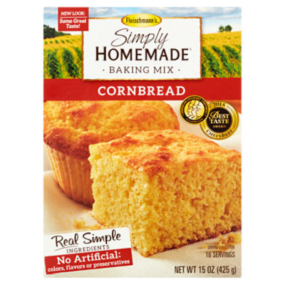 Fleischmann's Simply Homemade Cornbread Baking Mix, 15 oz - ShopRite