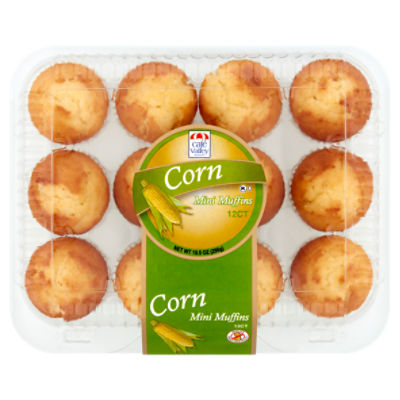Café Valley Bakery Corn Mini Muffins, 12 count, 10.5 oz - ShopRite