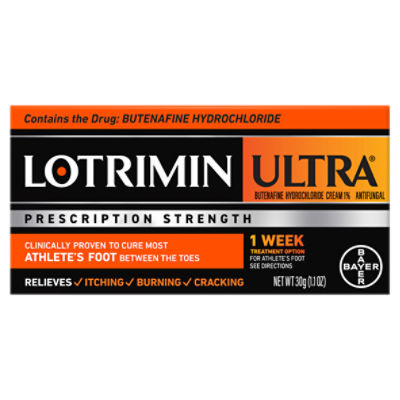 Lotrimin Ultra Prescription Strength Antifungal Cream, 1.1 oz - ShopRite