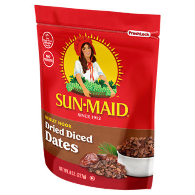 Sun-Maid Deglet Noor Dried Diced Dates, 8 oz