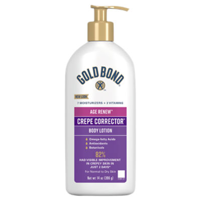 Gold Bond Age Renew Crepe Corrector Body Lotion, 14 oz. - ShopRite