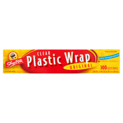ShopRite Original Clear 300 sq ft Plastic Wrap