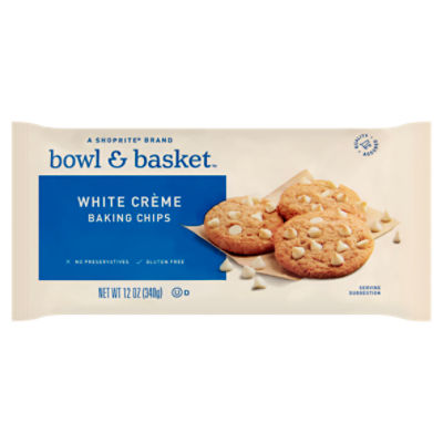 Bowl And Basket White Confectionery Baking Chips 12 Oz