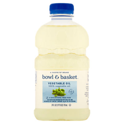 Bowl And Basket 100 Vegetable Oil 24 Fl Oz Shoprite