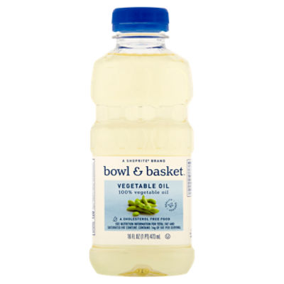 Bowl And Basket 100 Vegetable Oil 16 Fl Oz Shoprite