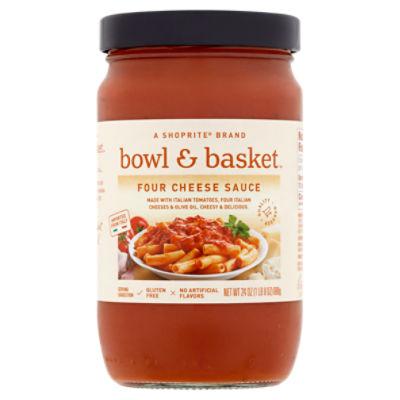 Bowl And Basket Four Cheese Sauce 24 Oz Shoprite