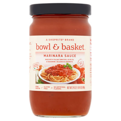 Bowl And Basket Marinara Sauce 24 Oz Shoprite