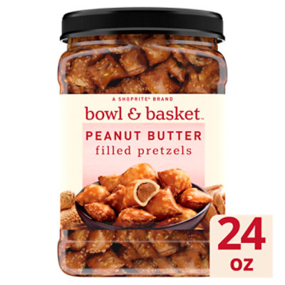 Bowl And Basket Peanut Butter Filled Pretzels 24 Oz Shoprite