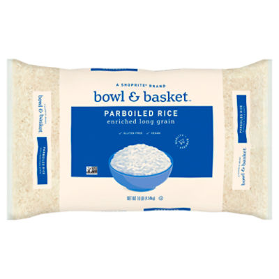 Bowl & Basket Enriched Long Grain Parboiled Rice, 10 lb - Price Rite