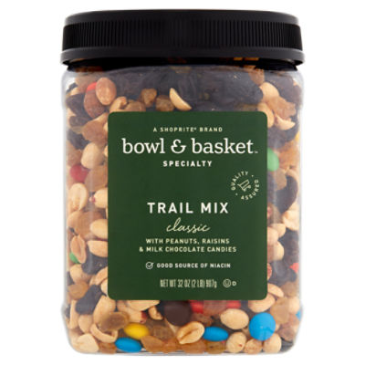Bowl And Basket Specialty Classic Trail Mix 32 Oz