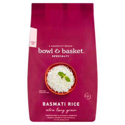 Bowl & Basket Specialty Extra Long Grain Basmati Rice - ShopRite