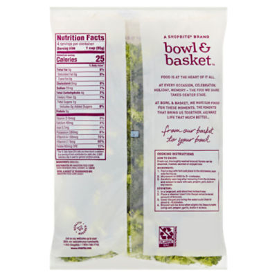 Calories Broccoli Florets