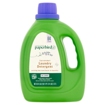 Paperbird Lavender Laundry Detergent, 64 loads, 92 fl oz - ShopRite