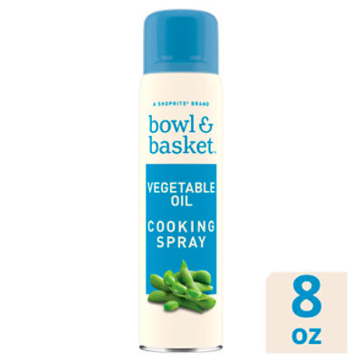 Bowl And Basket Vegetable Oil Cooking Spray 8 Oz Shoprite
