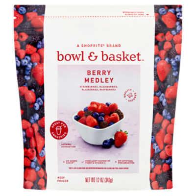 Bowl And Basket Berry Medley