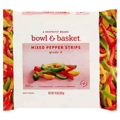 Bowl & Basket Mixed Pepper Strips