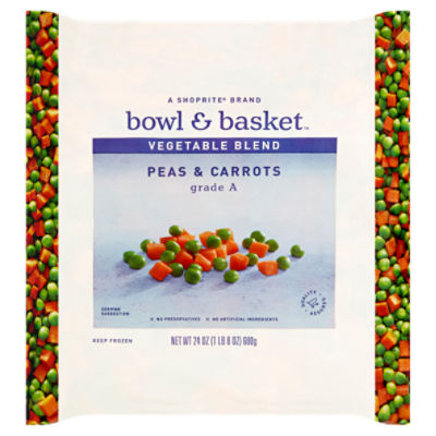 Bowl & Basket Peas & Carrots Vegetable Blend, 24 oz - The Fresh Grocer