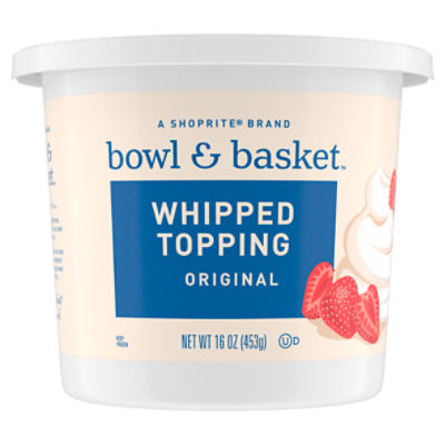Bowl And Basket Original Whipped Topping 16 Oz Shoprite
