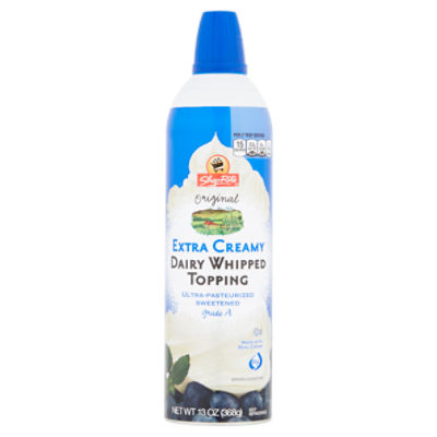 ShopRite Original Extra Creamy Dairy Whipped Topping, 13 oz