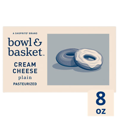 Bowl And Basket Plain Cream Cheese 8 Oz The Fresh Grocer