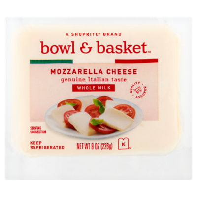 Bowl And Basket Whole Milk Mozzarella Cheese