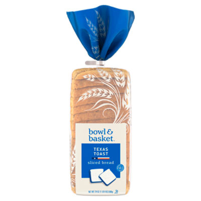 Bowl And Basket Yellow Texas Toast Sliced Bread