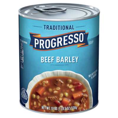 Progresso Traditional, Ready To Serve Beef Barley Soup, 19, 47% OFF