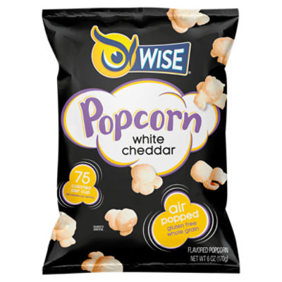 Wise White Cheddar Flavored Popcorn, 6 oz - Price Rite