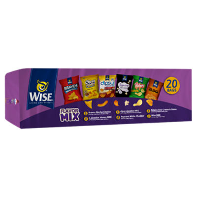 Wise Flavor Mix Snacks, 20 count - ShopRite