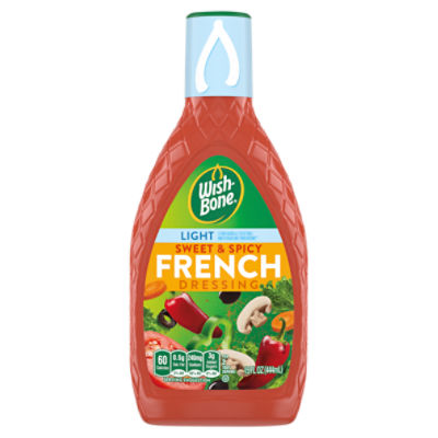 Wish-Bone Light Sweet & Spicy French Dressing, 15 fl oz - The Fresh Grocer