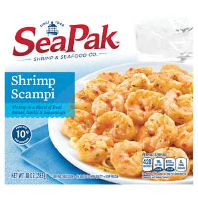 SeaPak Shrimp Scampi, 10 oz - The Fresh Grocer