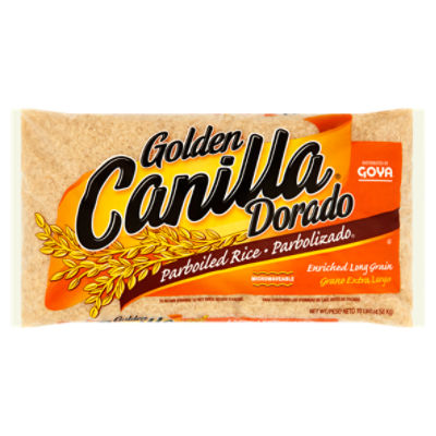 Goya Canilla Golden Dorado Extra Long Grain Parboiled Rice, 10 lbs ...