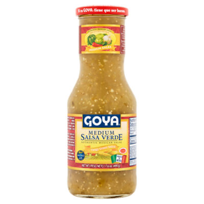 Goya Medium Salsa Verde, 17.6 oz - Fairway