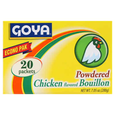 Goya Chicken Flavored Powdered Bouillon Econo Pak, 7.05 oz - ShopRite