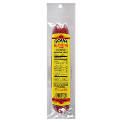 Goya Salchichon Salami, 12 oz - Price Rite