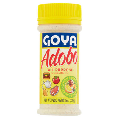 Goya Adobo Lemon And Pepper All Purpose Seasoning 8 Oz