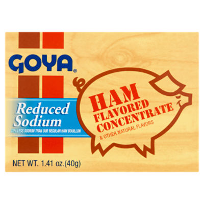Goya Reduced Sodium Ham Flavored Concentrate, 1.41 oz - The Fresh Grocer