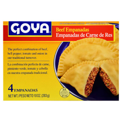Goya Beef Empanadas, 4 count, 10 oz - Fairway
