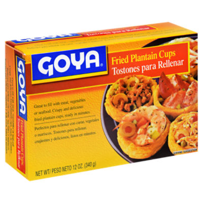 Goya Fried Plantain Cups, 12 oz - ShopRite