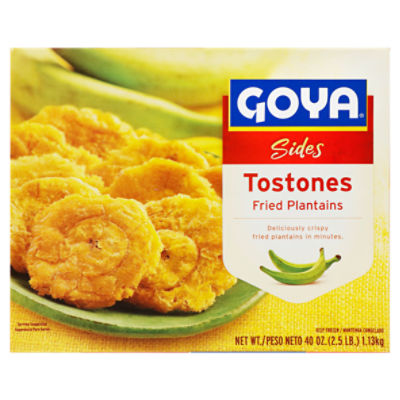 Goya Sides Tostones Fried Plantains 40 Oz